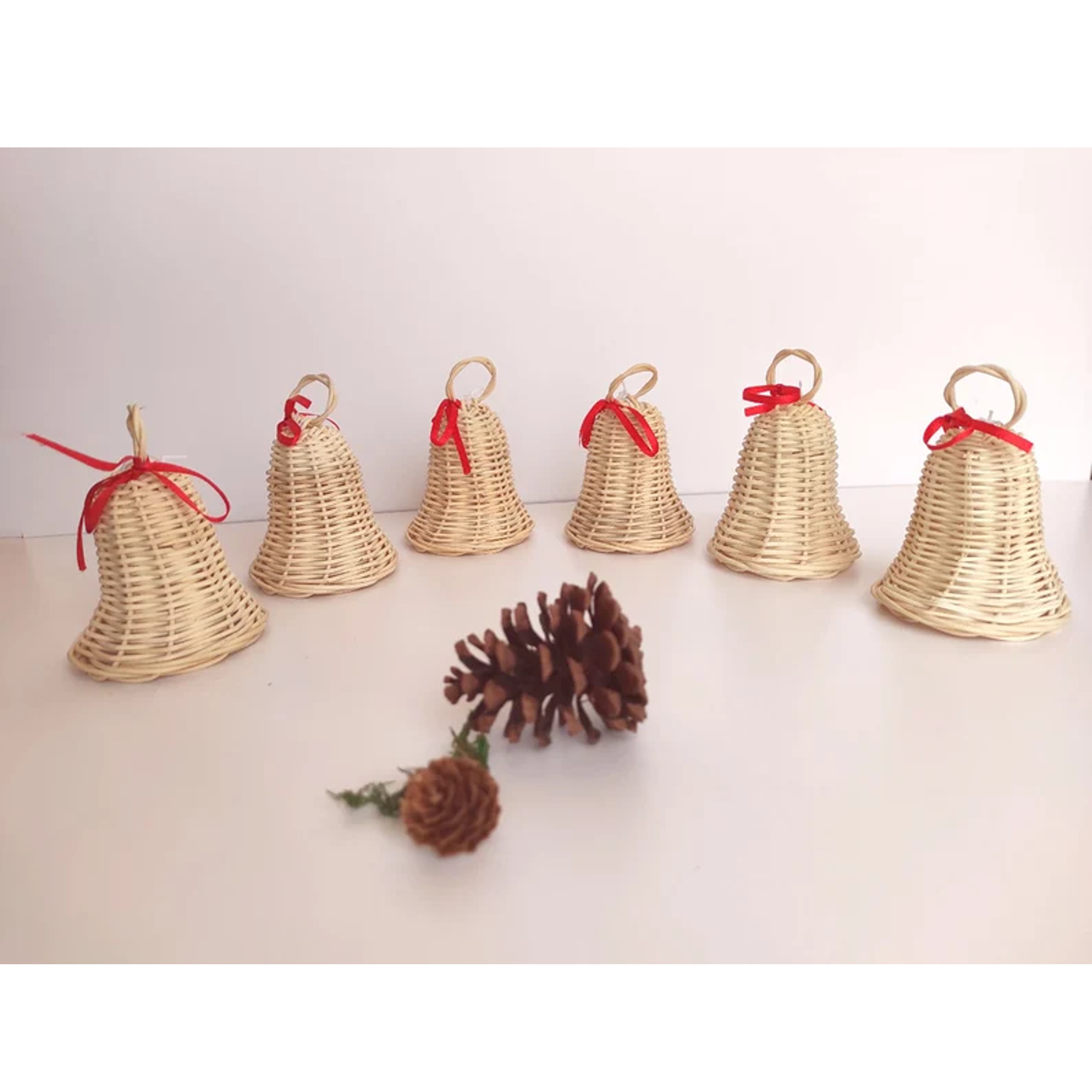 Rattan Bell Decoration – Bluelotusfarm