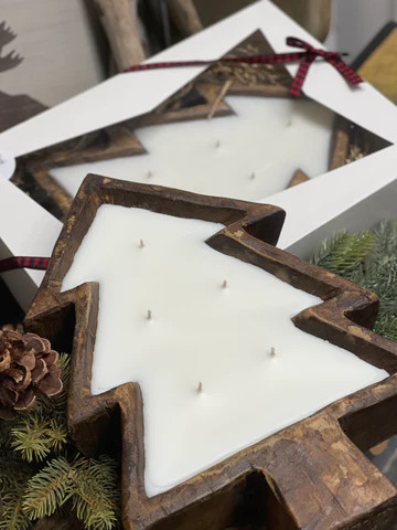 WOODEN CHRISTMAS TREE TRAY – Bluelotusfarm